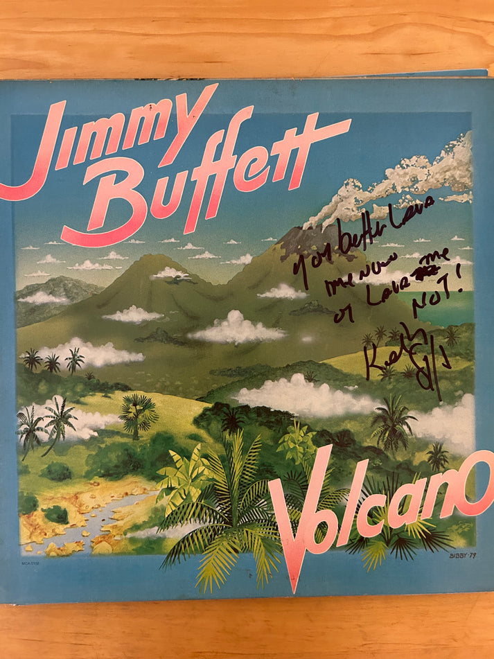 Keith Sykes Volcano Signed Album – The Songwriters Joint